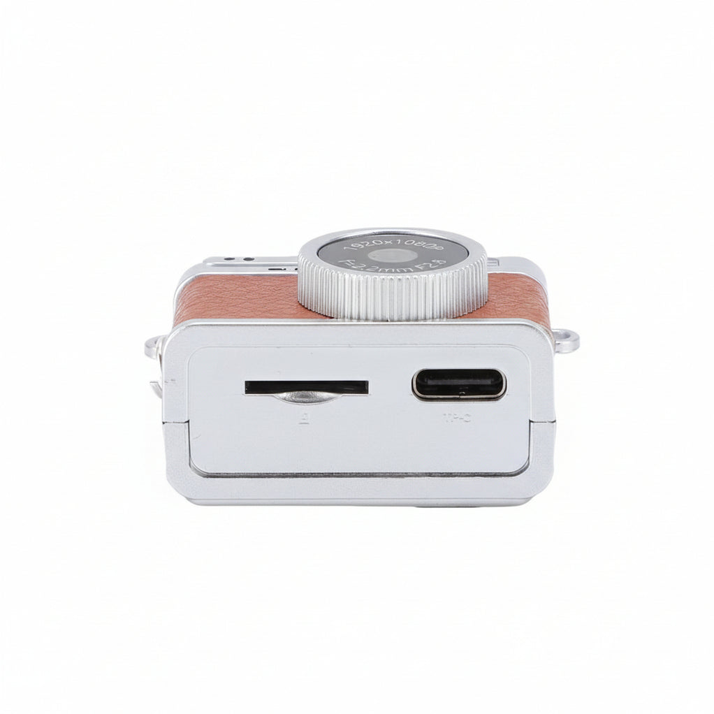 MiniCam Key Pro Mini Fotocamera Portachiavi 1080P Retrò Tascabile — Fleuurs